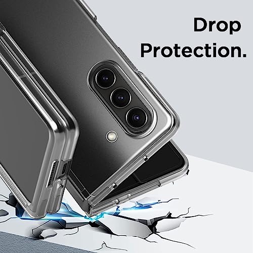AICase for Samsung Galaxy Z Fold 5 Case Clear, [Anti-Yellow] Slim Fit Transparent Hard PC Protective Phone Case for Samsung Fold 5 5G