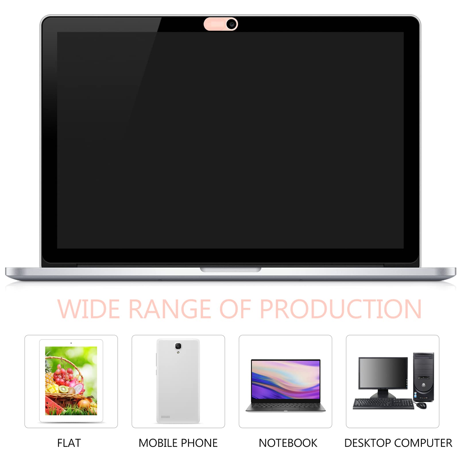OSALADI Lap Desk Lap Desk Slim Laptop 3pcs Webcam Cover Camera Cover Shutter Slider Privacy Protector Shielding Cover Sliding Sticker Tuf Laptop Computer Laptop Computer Laptop