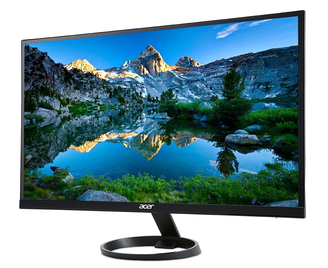 Acer R271Q Bbix 27.0" Full HD (1920 x 1080) IPS Monitor | AMD FreeSync Technology | Ultra-Thin | Edge-to-Edge | Zero-Frame | 1ms VRB | (HDMI & VGA ports)