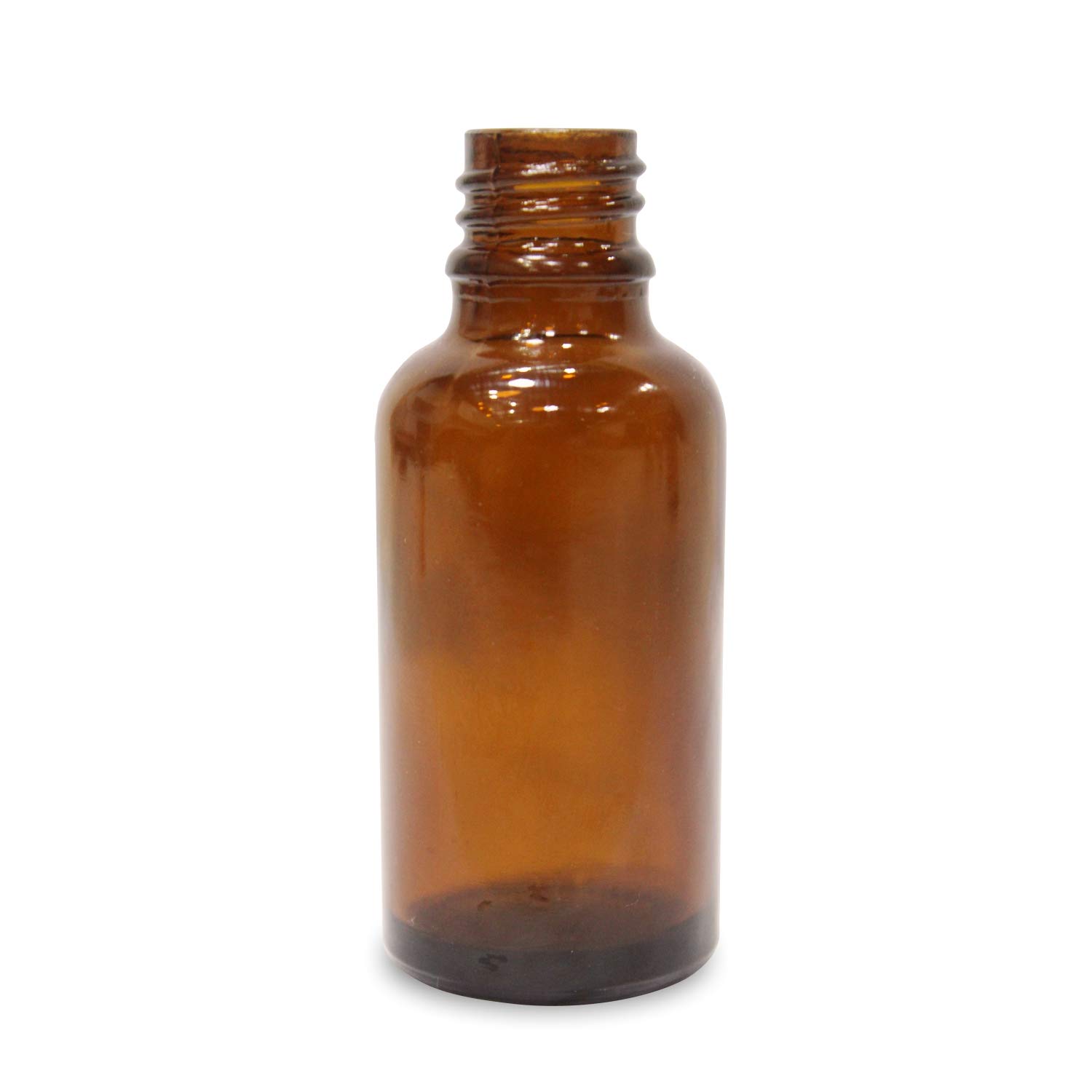SHOPRYTHM Glass Amber bottle with golden dropper & Funnel (2 Pack, 1.69 Oz each)