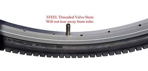 4 Pack - Continental MTB Bike Tubes, 26" x 1.75-2.50, 42mm Steel Schrader Valve.