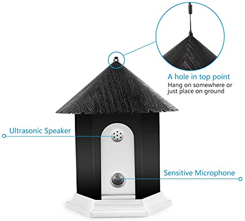4 Frequency Dog Barking Control Devices Up to 50 Ft Range Dog Training & Behavior Aids, Ultrasonic Dog Barking Deterrent Devices Weatherproof, Bark Box Anti Barking Device Safe for Humans & Dogs