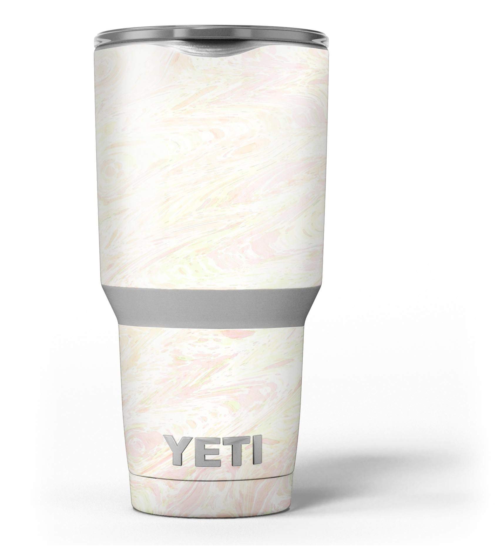 Design Skinz Slate Marble Surface V23 - Skin Decal Vinyl Wrap Kit Compatible with The Yeti Rambler Cooler Tumbler Cups