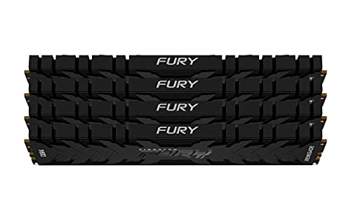 Kingston Fury Desktop PC Memory DDR4 2666MT/s 16GB x 4 Kingston Fury Renegade CL13 KF426C13RB1K4/64