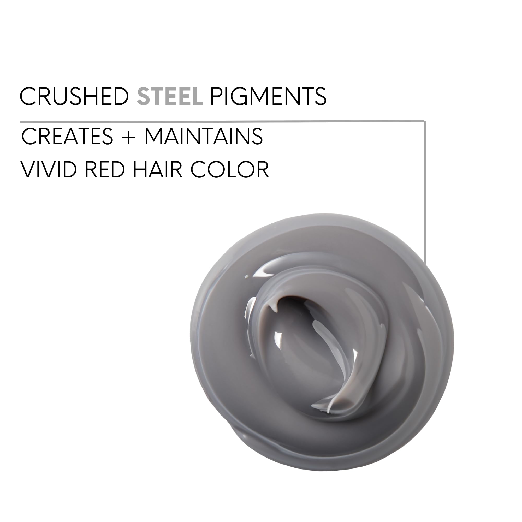 Watercolors INTENSE METALLIC Semi Permanet Color Depositing Shampoo-Sulfate & Paraben Free to Maintain & Enhance Hair Color 8 fl oz - STEEL (2 Count)