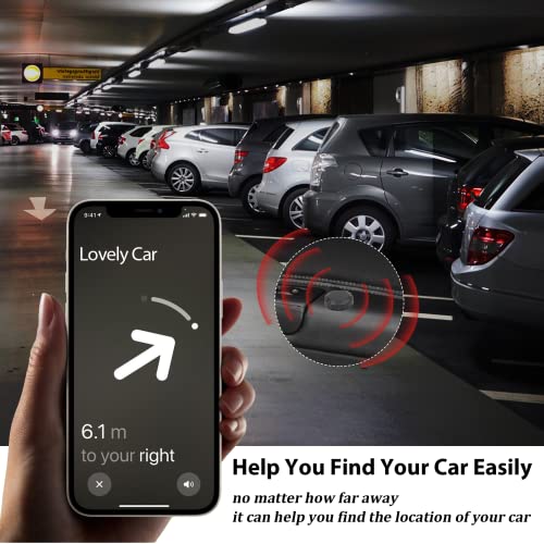 4 Pack AirTag Holder Case with Adhesive Sticker, IPX8 Waterproof Stick on Hidden Mount AirTag Case GPS Tracker Protection Cover for Luggage Laptop Car Bike Remote Control Drone