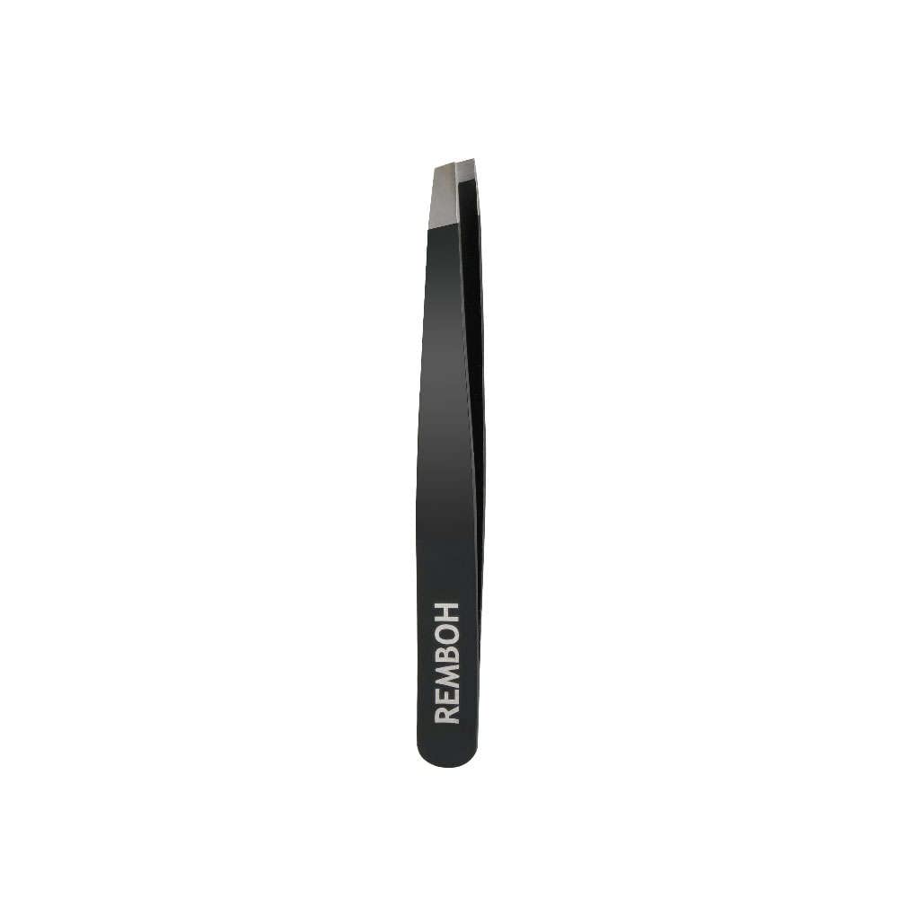 Generic Slant Tweezers - Professional Tweezers for Eyebrows Stainless Steel Slant Tip Tweezer - The Best Precision Eyebrow Tweezers (RT)