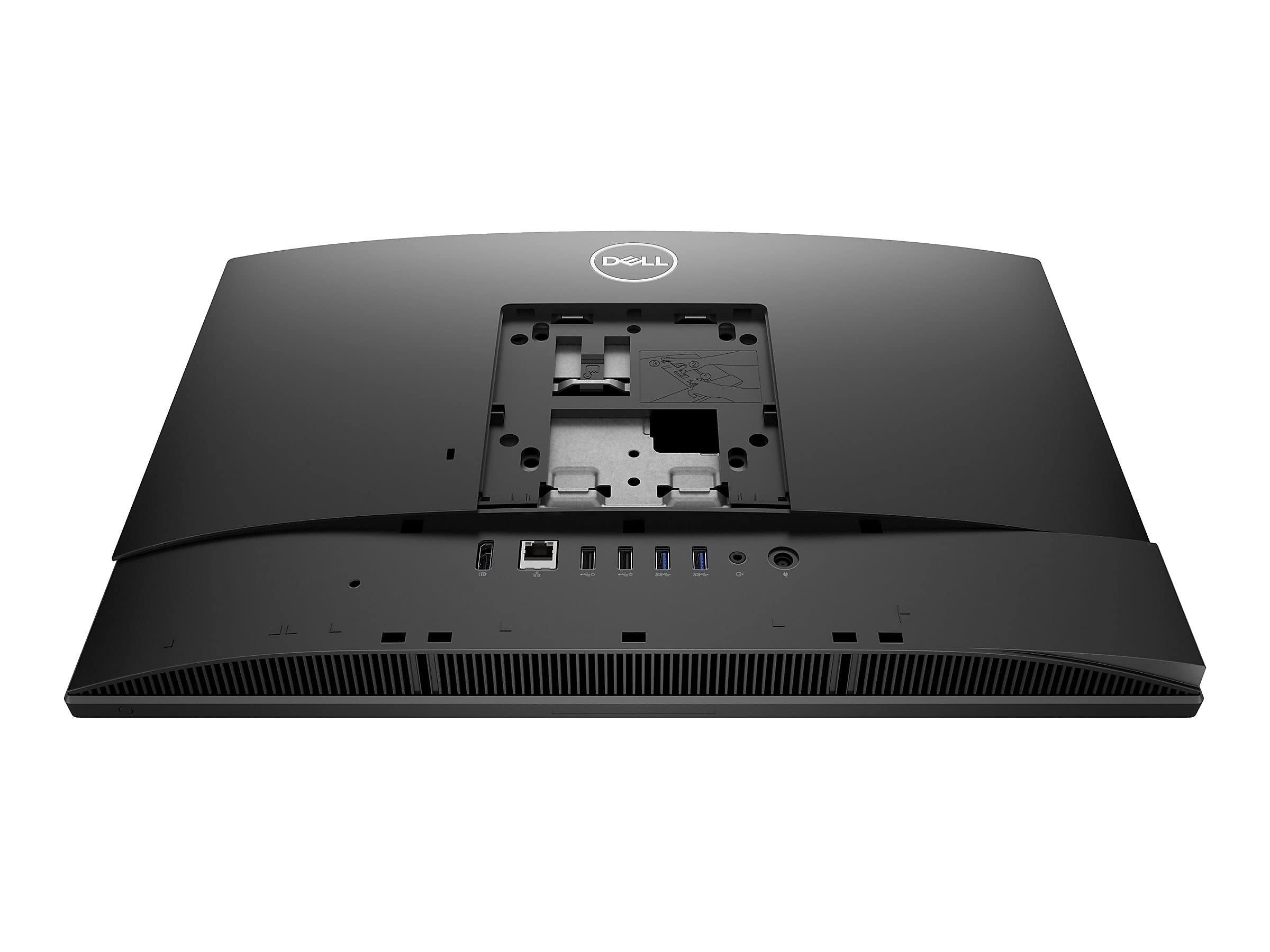 Dell OptiPlex 3280 AIO, CORE I5-10500T, 8GB (1DIMMS), 256GB SS, Intel HD NA, NT, 1920x1080, WLS, W10, Fixed, AIO