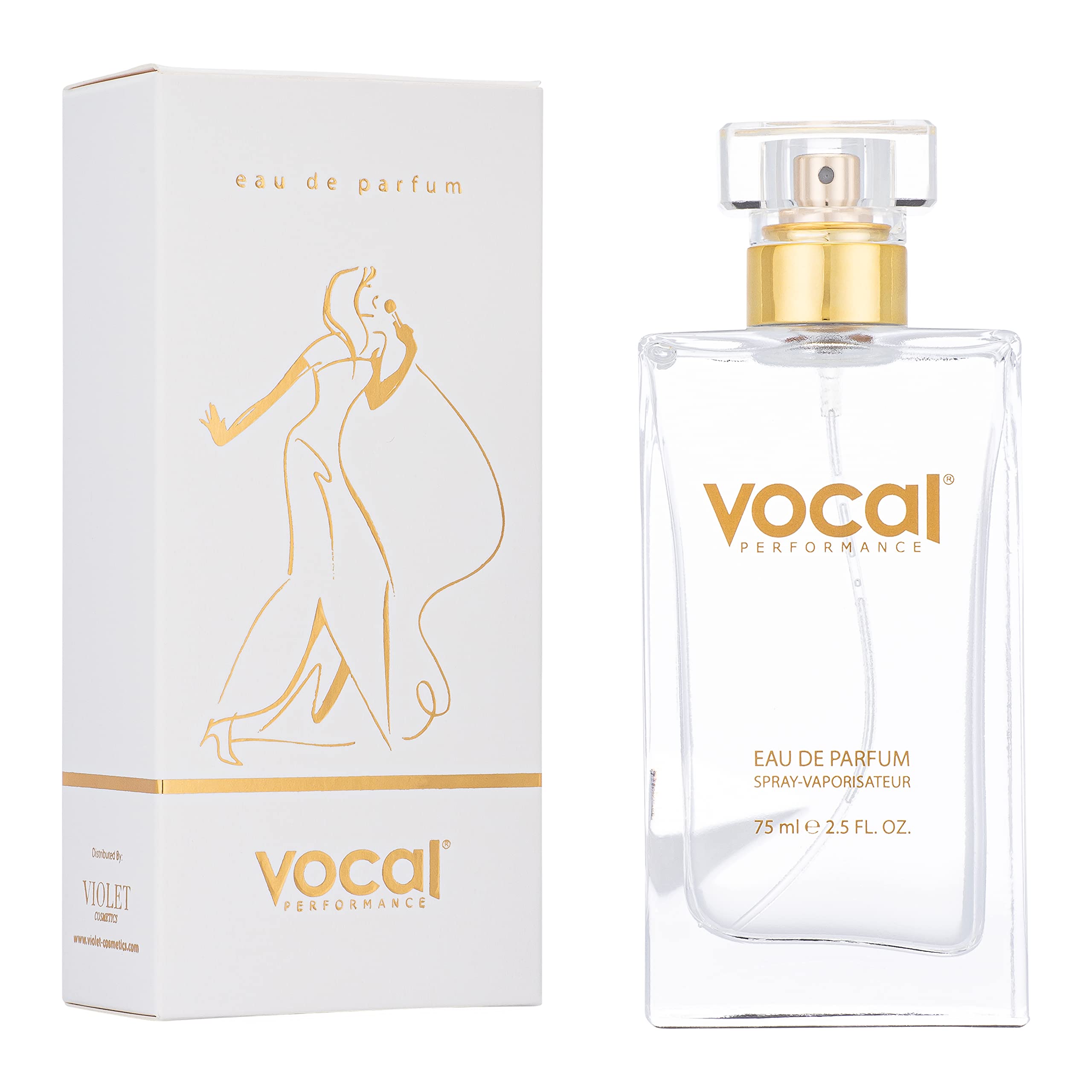 Vocal Performance Eau de Parfum For Women Inspired by Paco Rabanne Lady Million 2.5 FL. OZ. Perfume Replica Version Fragrance Dupe Consentrated Long Lasting
