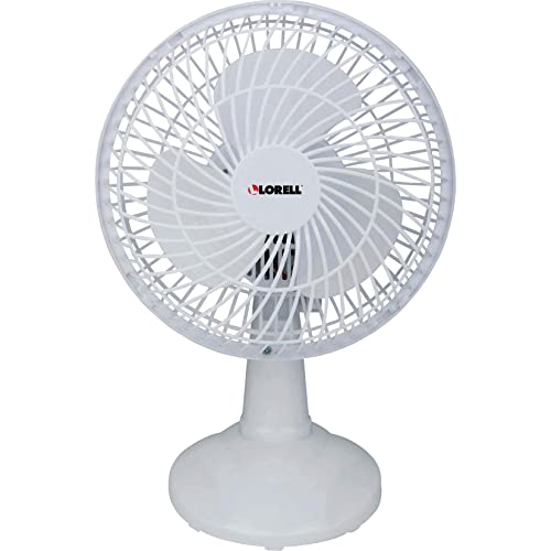Atlantic Breeze 6" Personal Clip-On Fan, Light Gray
