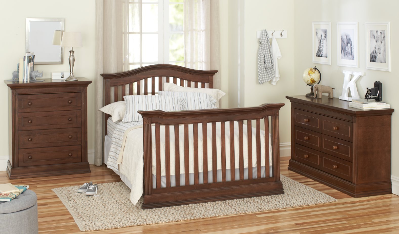Baby Cache Montana Collection Crib Conversion Kit, Brown Sugar