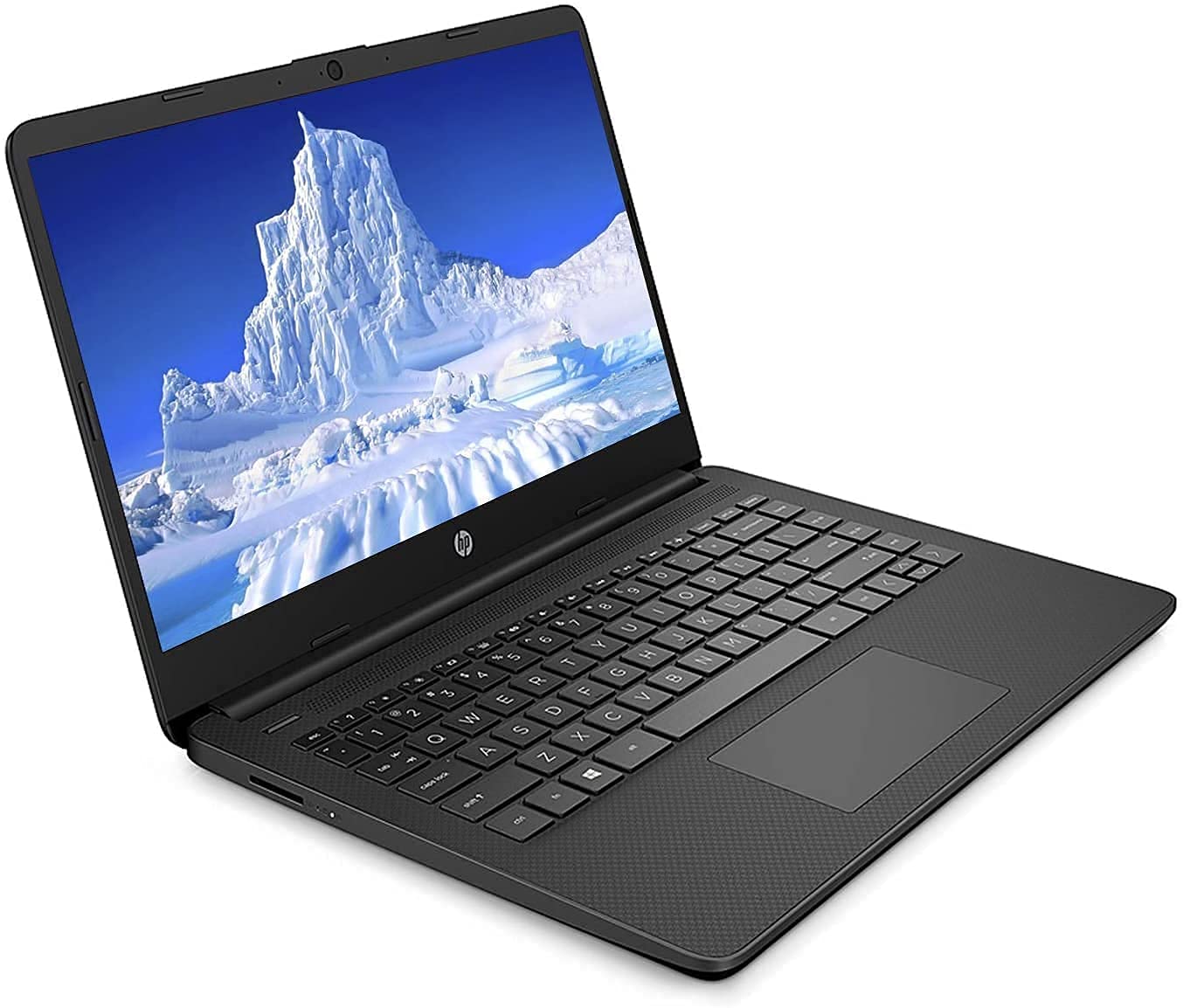 HP 2022 Newest 14" HD Laptop Light-Weight, AMD 3020e(Up to 2.6GHz), 16GB RAM, 256GB SSD + 64GB eMMC, 1 Year Office 365, WiFi, Bluetooth 5, USB Type-A&C, HDMI, Webcam, Win10, w/Ghost Manta Accessories