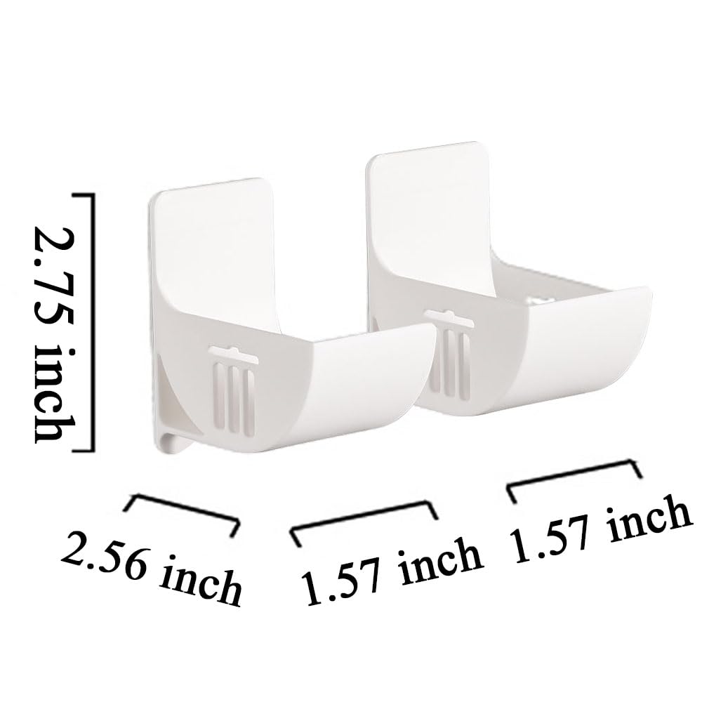 4 Pcs No Punching Trash Bag Dispenser Plastic Bag Holder,Wall Mounted Plastic Bag Organizer Grocery Bag Holder White Garbage Trash Bag Holder For Home Organization Kitchen Organizers And Storage
