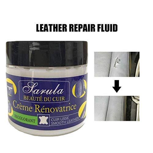 Leather Repair Cream,LtrottedJ Leather Repair Filler Compound For Leather Restoration Cracks Burns & Holes