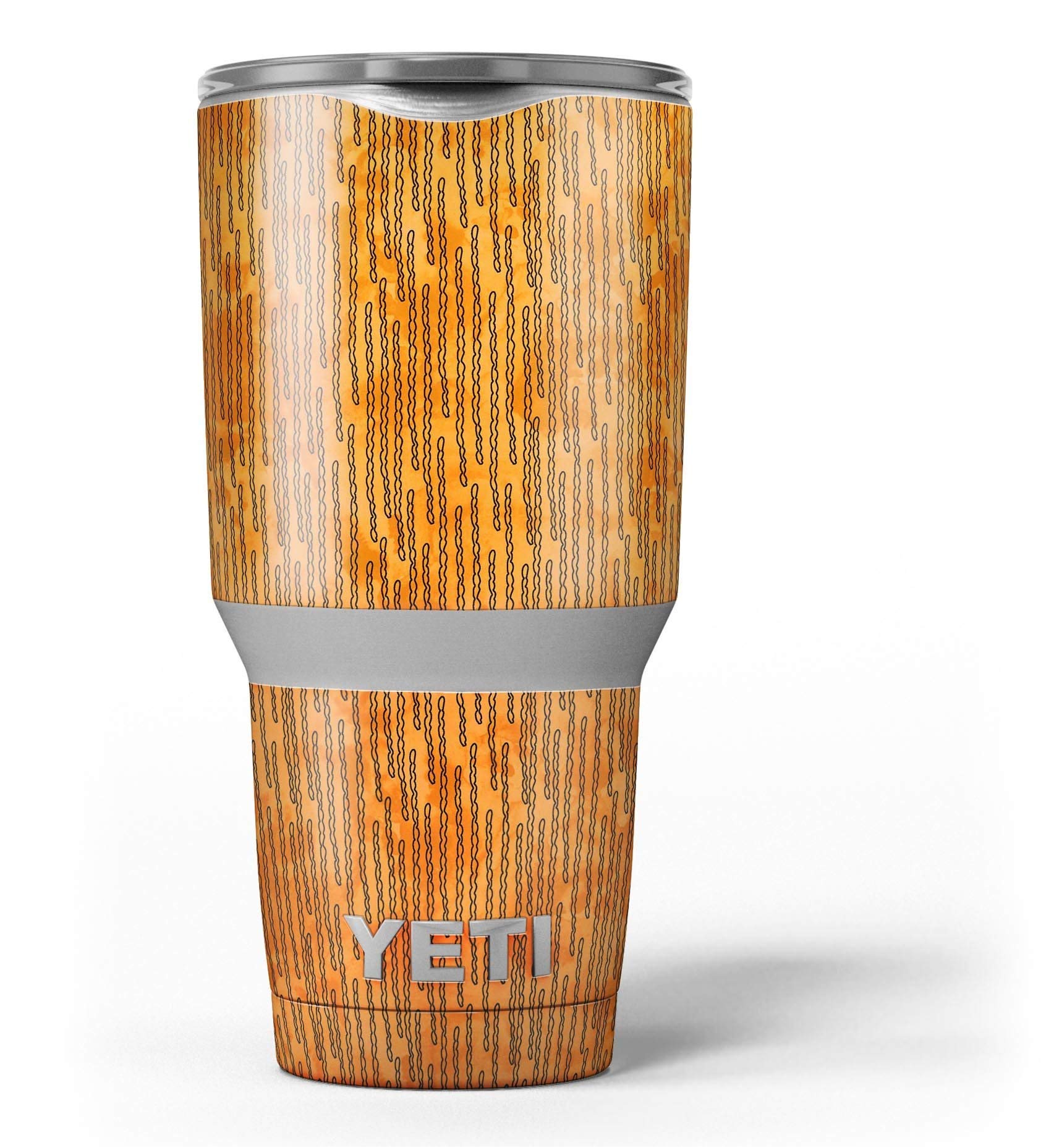Design Skinz The Watercolor Grunge Surface Under a Microscope - Skin Decal Vinyl Wrap Kit Compatible with The Yeti Rambler Cooler Tumbler Cups