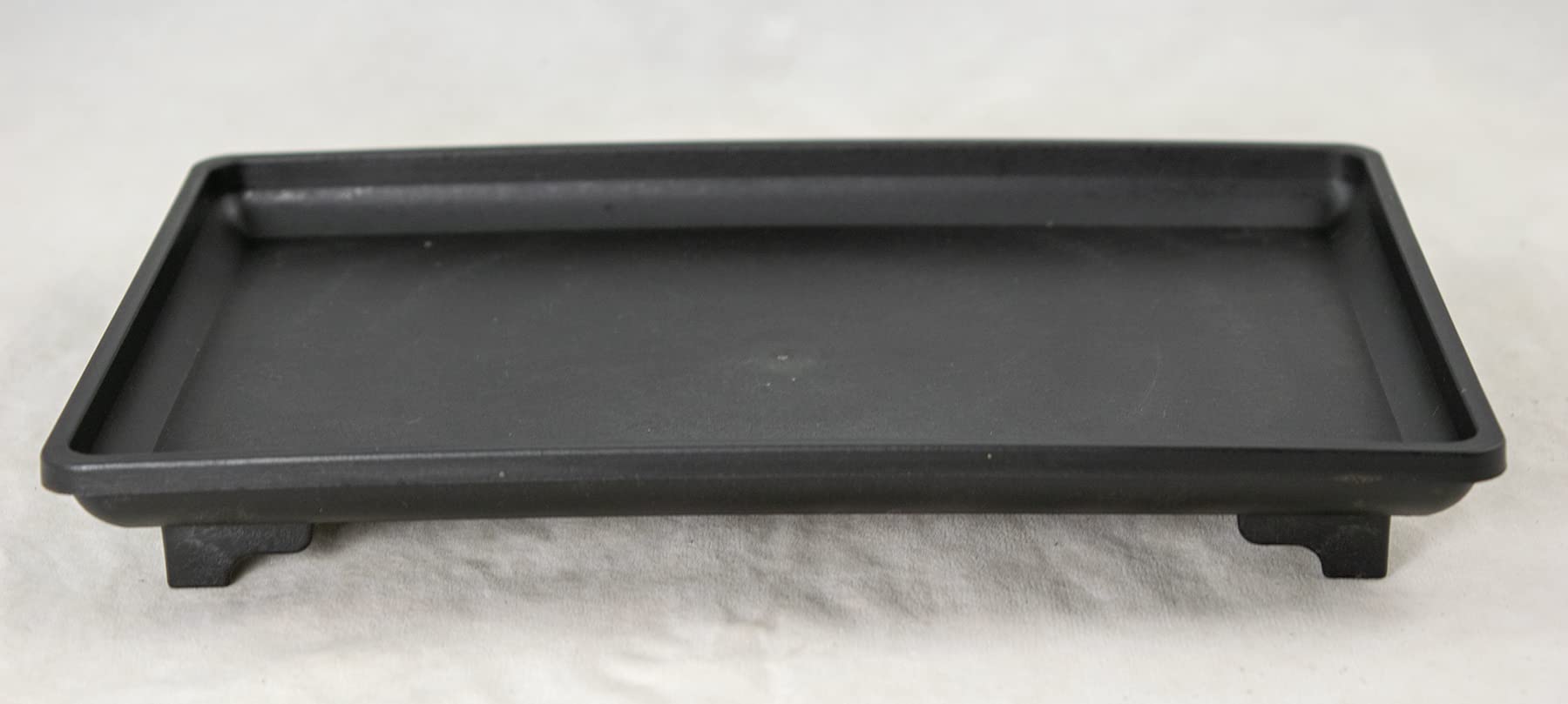 3 Mix Rectangular Black Plastic Humidity/Drip Tray for Bonsai Tree and House Indoor Plants 7", 9" & 10.5"