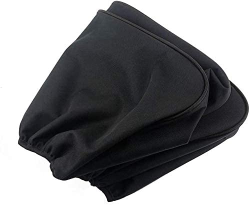 Deluxe Heavy Duty Winch Cover, Waterproof and Dust-Proof Winch Protective Cover with Elastic Band, Winch Protection Cover Fits Most Electric Winches from 8,500 to 17,500 Lbs