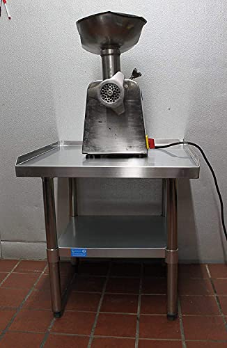 AmGood 24" x 48" Stainless Steel Equipment Stand | Height: 24" | Commercial Heavy Duty Grill Table