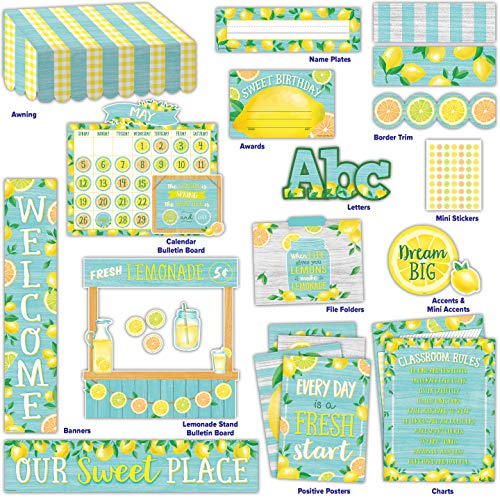 Lemon Zest Classroom Environment DƩcor All in One Collection Kit