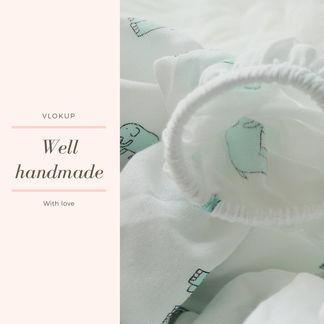 Baby Fitted Crib Sheets Set Muslin, Mini Portable Crib Sheet for Standard Crib and Toddler Mattresses by Vlokup, Flamingo