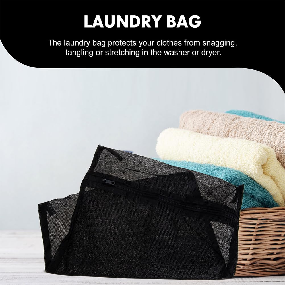 8Pcs Mesh Laundry Bags Travel Storage Clothes Organizing Bag with Zippers Washing Bags for Underwear Lingerie Bras Hosiery Socks