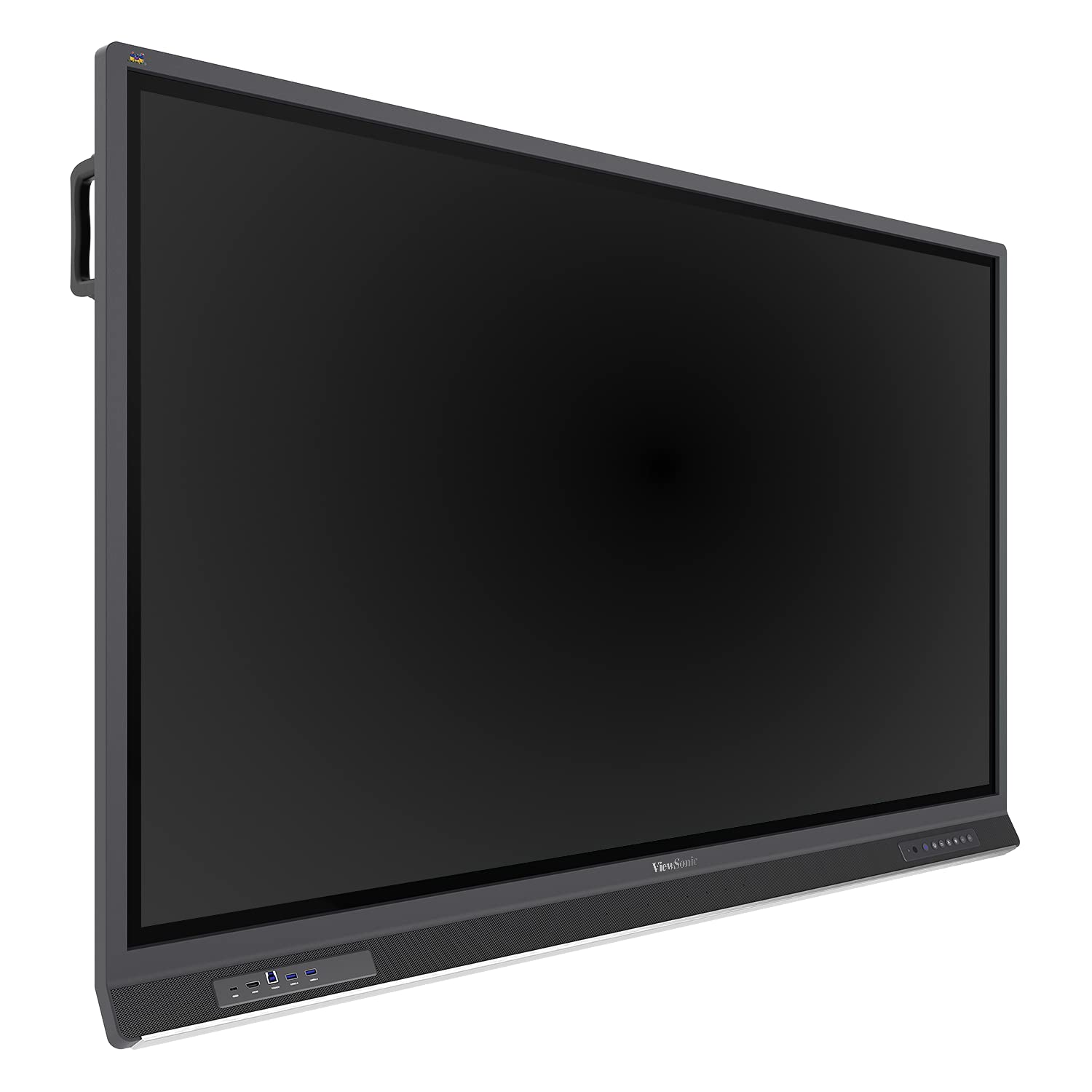ViewSonic IFP6552 65 Inch ViewBoard 4K Interactive Flat Panel Display with 33-Point Touch, Integrated Microphone and HDMI, VGA, RJ45, 60W Powered USB-C Connectivity