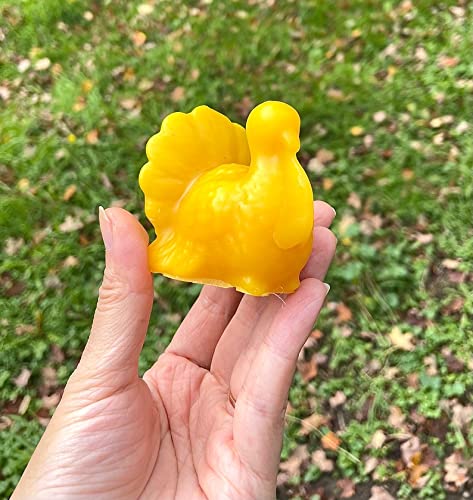 2 1/4'' small 3D silicone turkey mold candle soap TheHandmadeCharm