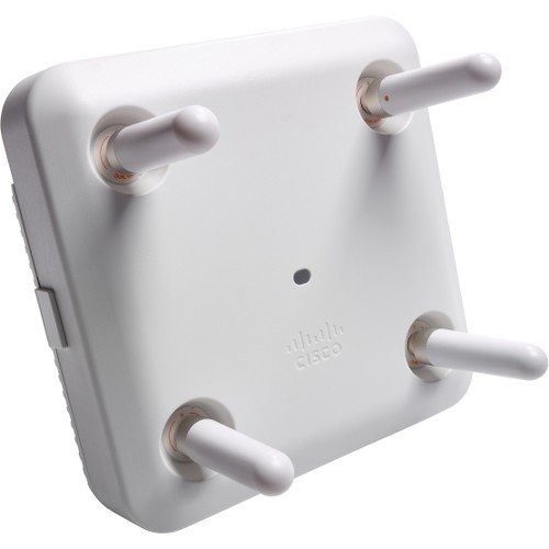 Cisco Aironet AIR-AP3802E-B-K9 802.11ac W2 AP w/CA 4x4:3 Mod Wireless Access Point [Antennas Not Included] (Renewed)