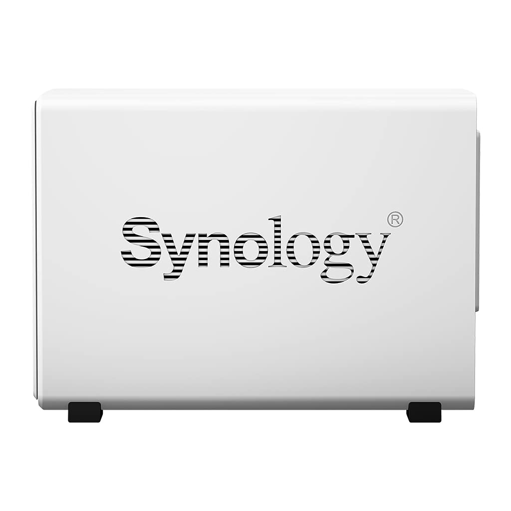 Synology DiskStation DS220j NAS Server for Business with Quad Core CPU, 512MB Memory, 8TB HDD Storage, DSM Operating System
