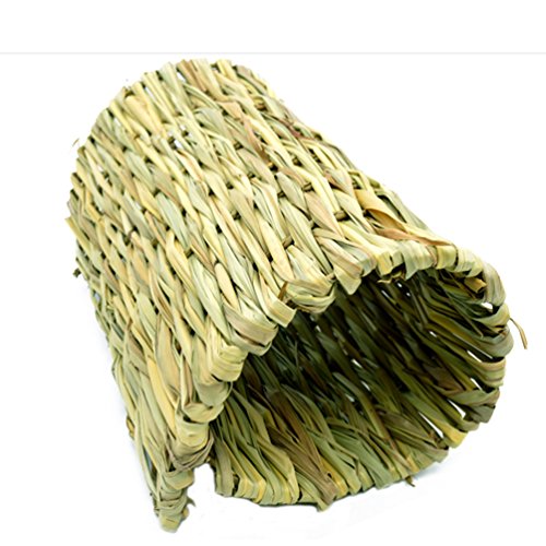 BESAZW Rabbit Mat,Grass Mats for Rabbits,Safe & Edible Rabbit Mats for Cages,Bunny Chew Toys for Rabbits (C:15.7"x11"(2 Pack))