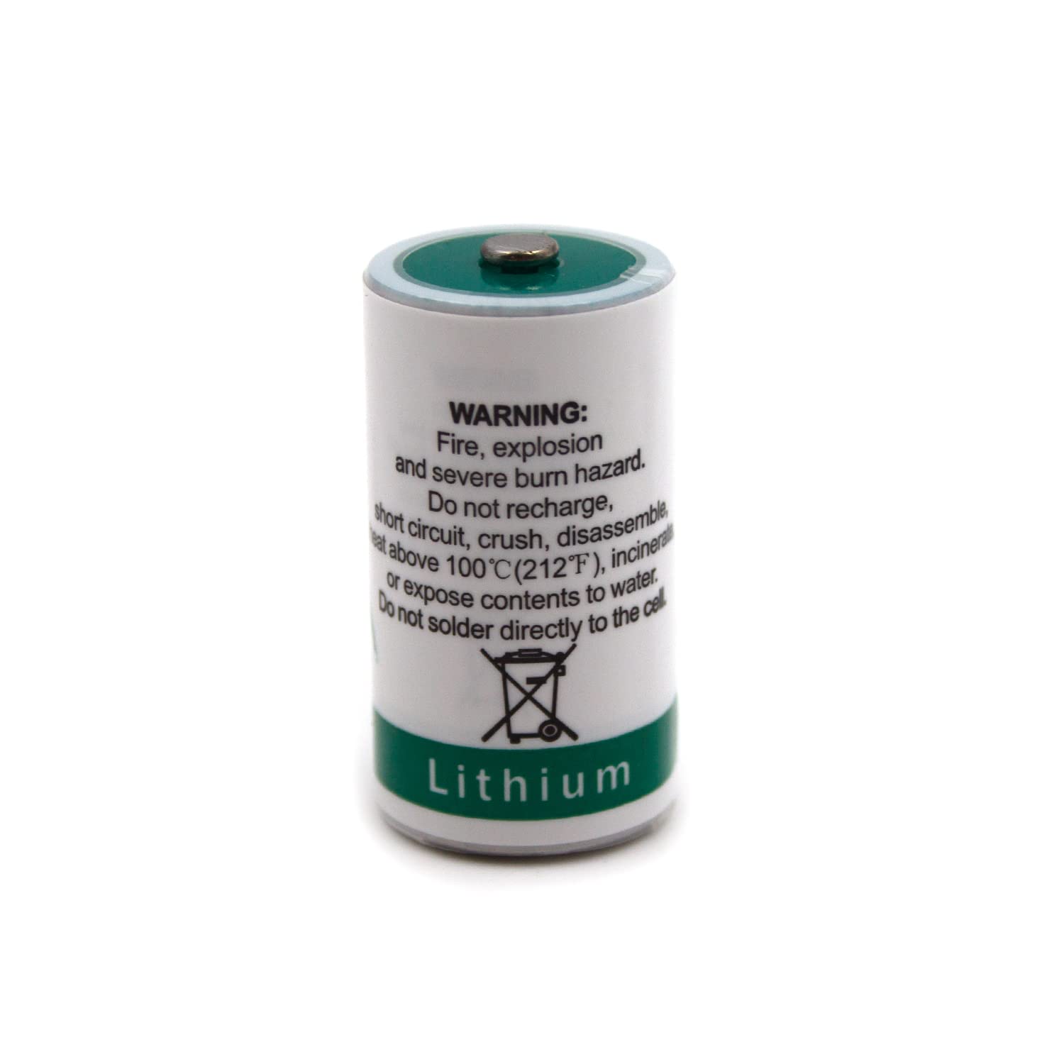 YUTSUJO (3-Pack) 3.6V 2100mAh 2/3A LS17330 Lithium Battery Pack for SAFT Hunting Dogs, Carbon Monoxide Detectors, Intrusion Sensors, Invisible Fencing,Smart Utility Metering, Emergency Backup
