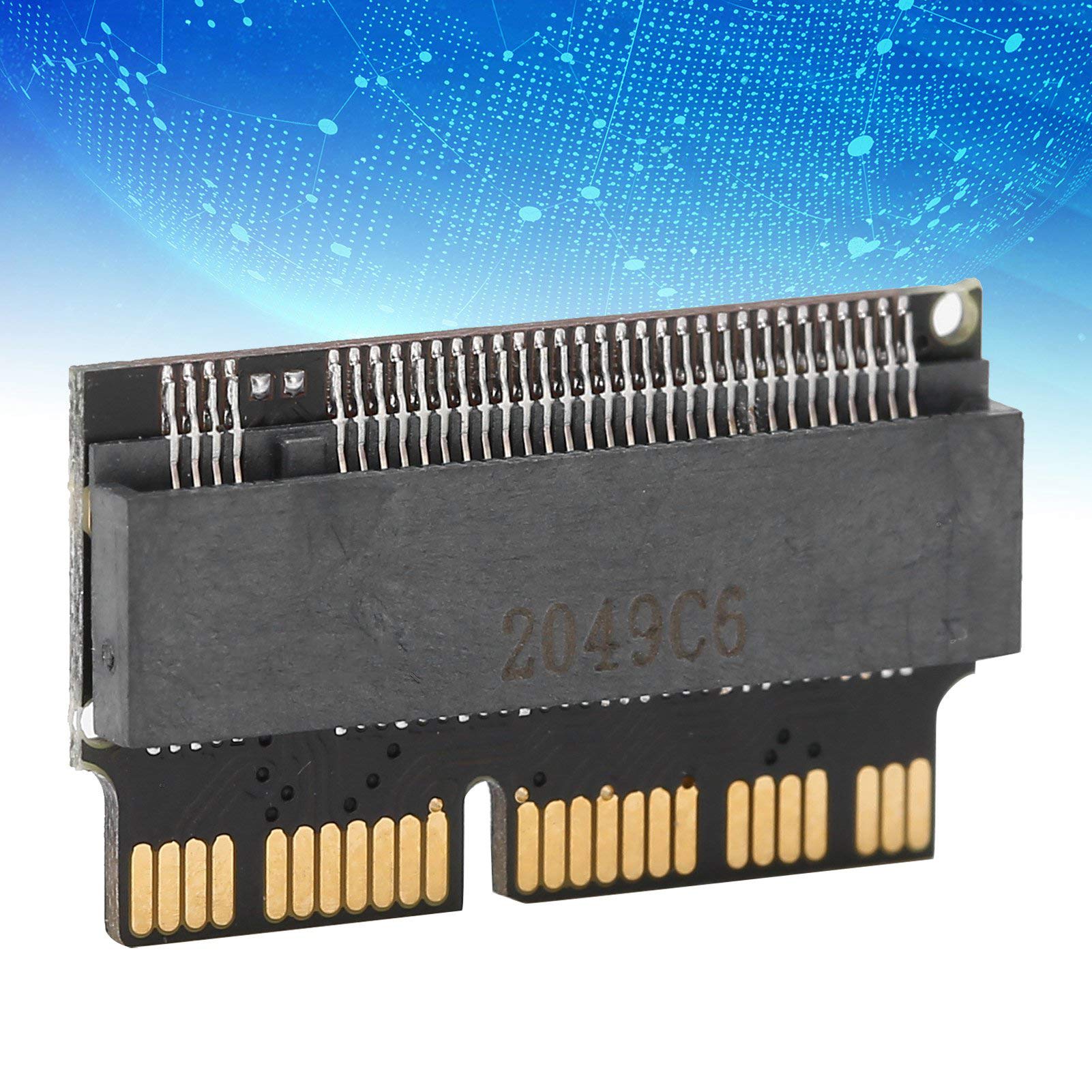 Zopsc-1 NGFF M.2 nVME SSD Adapter Card NVME M.2 to for OS X Solid State Drive PCIe Computer Accessories
