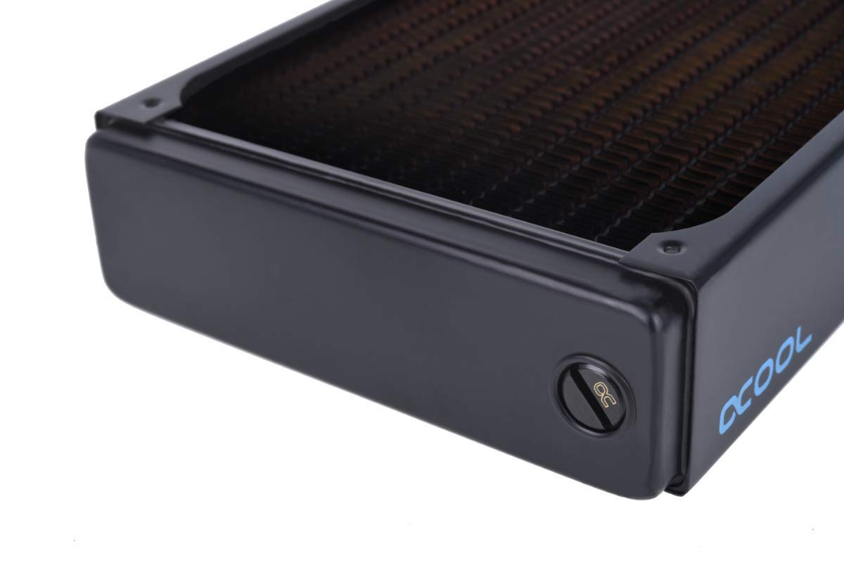 Alphacool NexXxos XT45 Full Copper 420mm Radiator V.2, 140mm x 3, Triple Fan