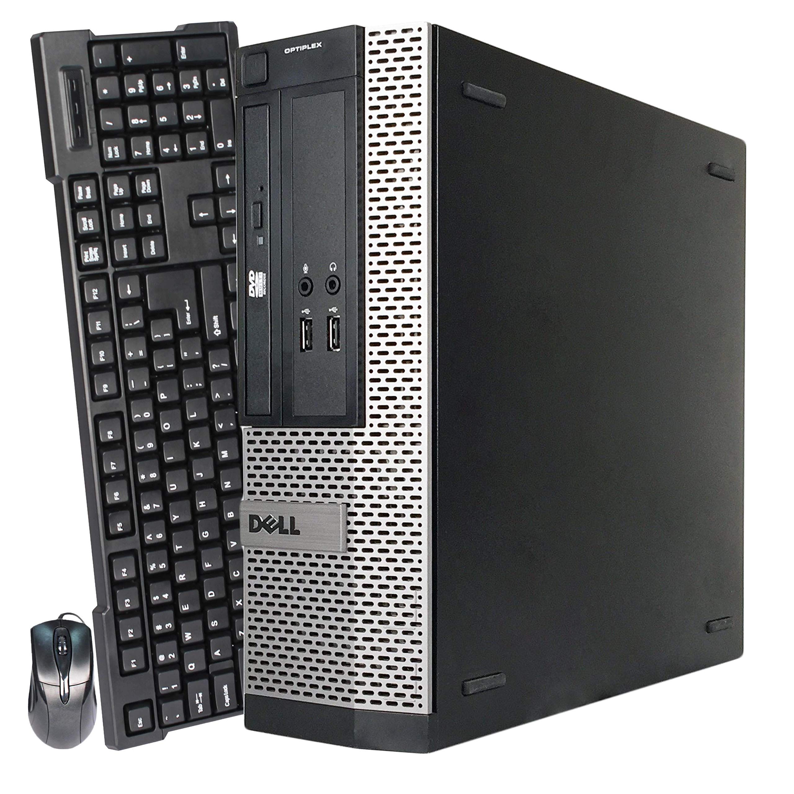 Dell Optiplex 3020 SFF Core i5-4570 3.2GHz 8GB 240GB SSD DVD Wi-Fi Win 10 Pro (Renewed)