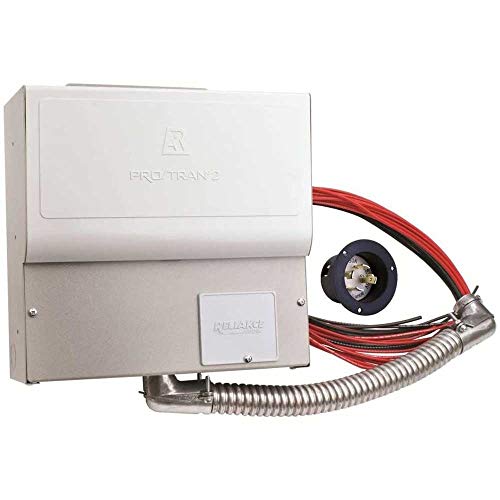 310A Pro/Tran2 30-Amp 10-Circuit 2 Manual Transfer Switch with Optional Power Inlet