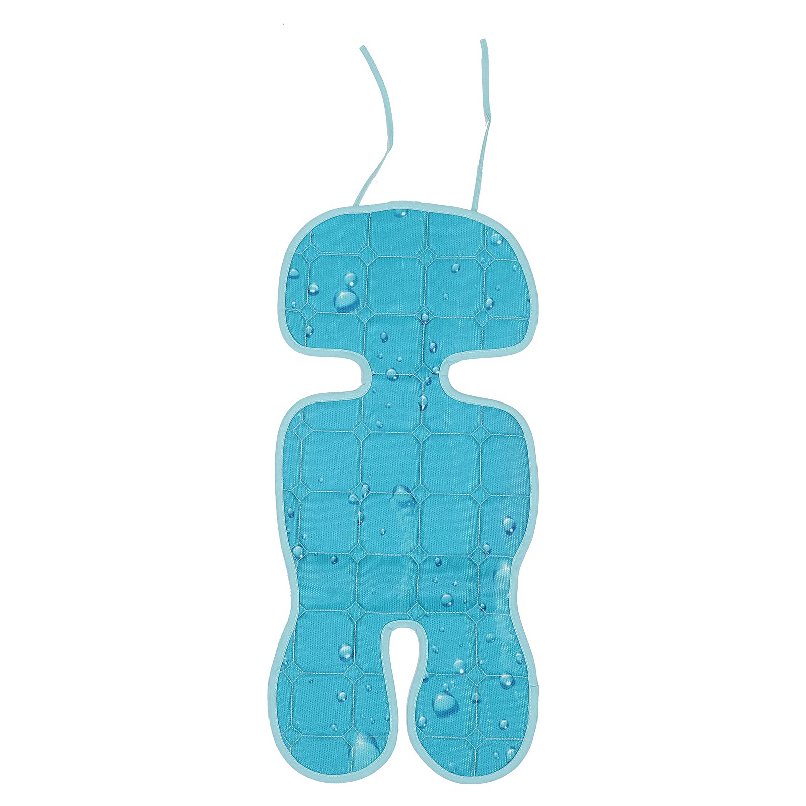 NUOBESTY Baby Seat Liner Ice Silk Infant Baby Stroller Mat Ice Silk Mesh Seat Pad Breathable Cushion LinerAnti- Slip Seat Cooler Summer Cushion for Stroller and Car Seat