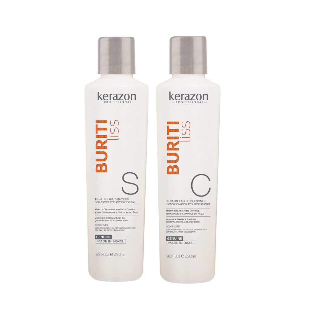 Clarifying Shampoo with Brazilian Keratin Treatment and Intensive Hair Mask KIT + Sulfate Free and Sodium Free Shampoo & Conditioner KIT