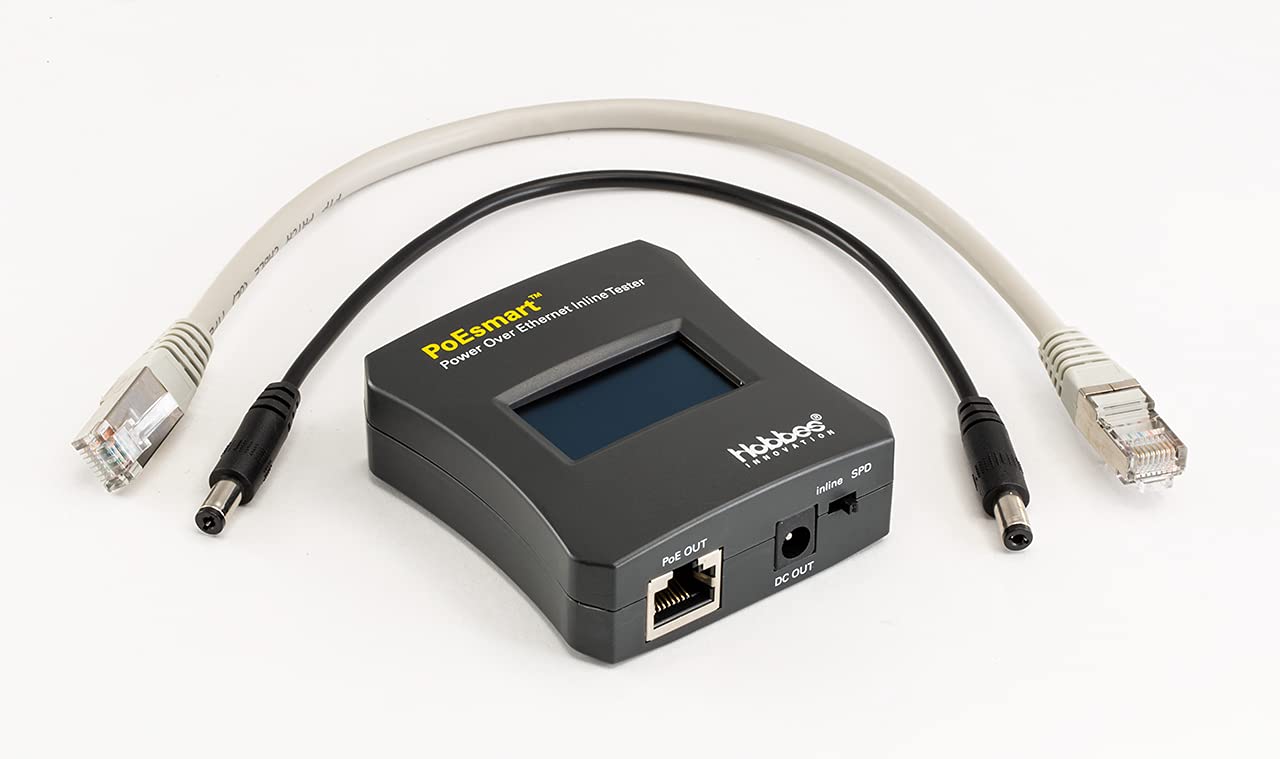 Hobbes 256320 PoEsmart - Power Over Ethernet (PoE) Inline Tester