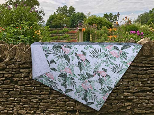 Maviss Homes Indian Traditional Handmade Patchwork Cotton Super Soft Kantha Quilt Blanket | Throw Bedspread Blanket | Bedroom Décor Throw Quilt |Home Décor; Green