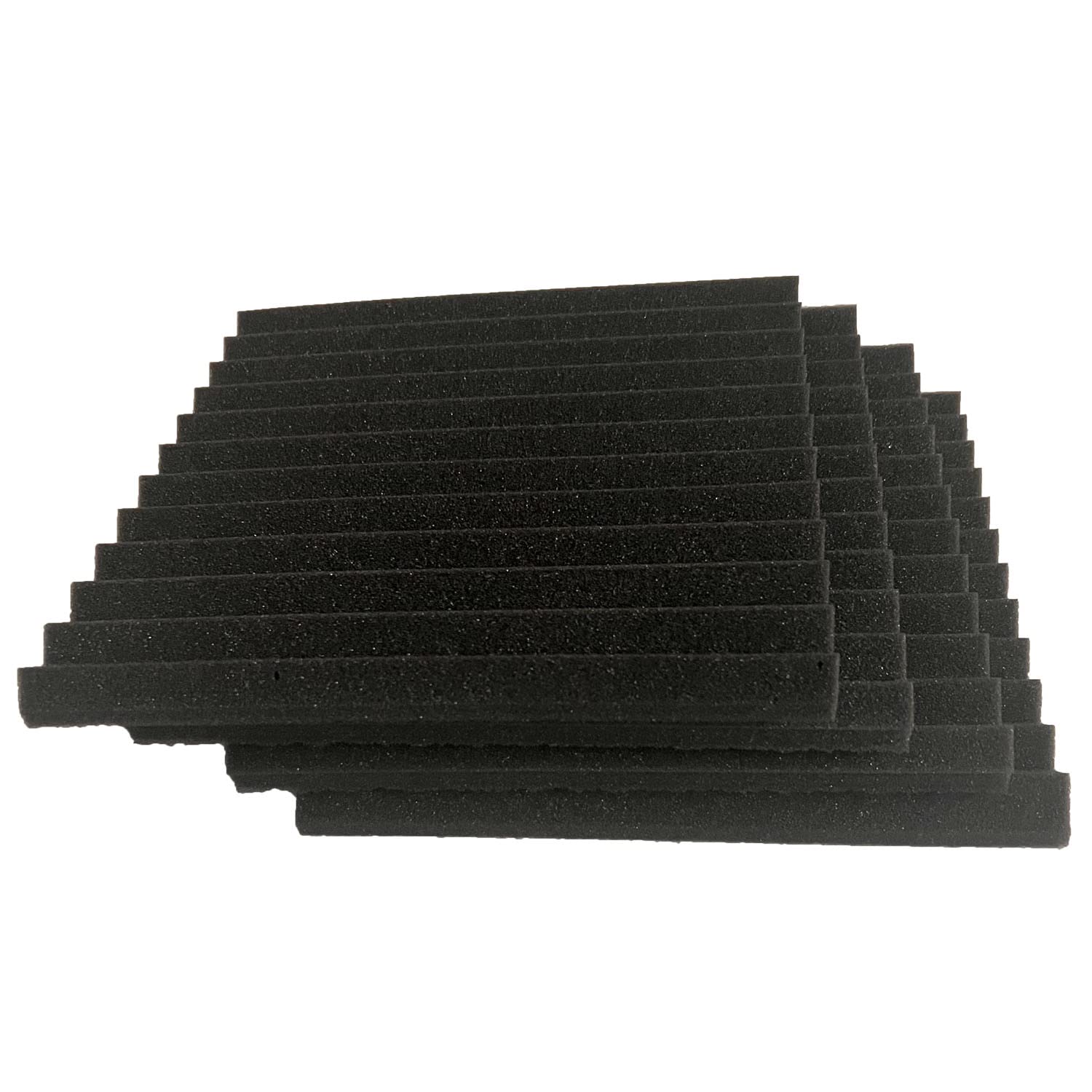96 Pack Black/RED 12 "X 12 "X1" Acoustic Panels Studio Soundproofing Foam Wedge Tiles,