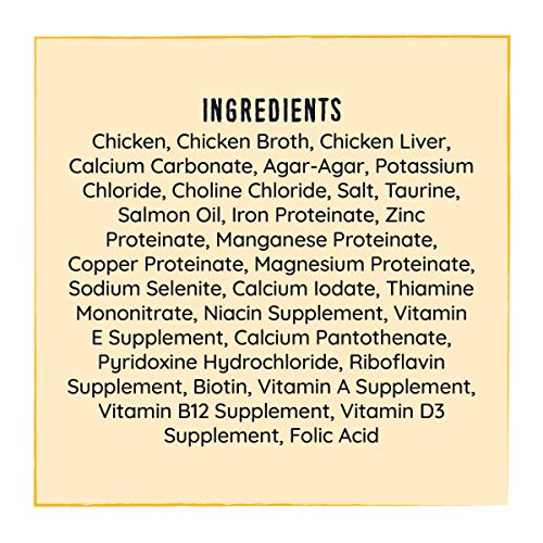 Hound & Gatos Wet Cat Food, 98% Chicken & Liver, case of 24, 5.5 oz cans