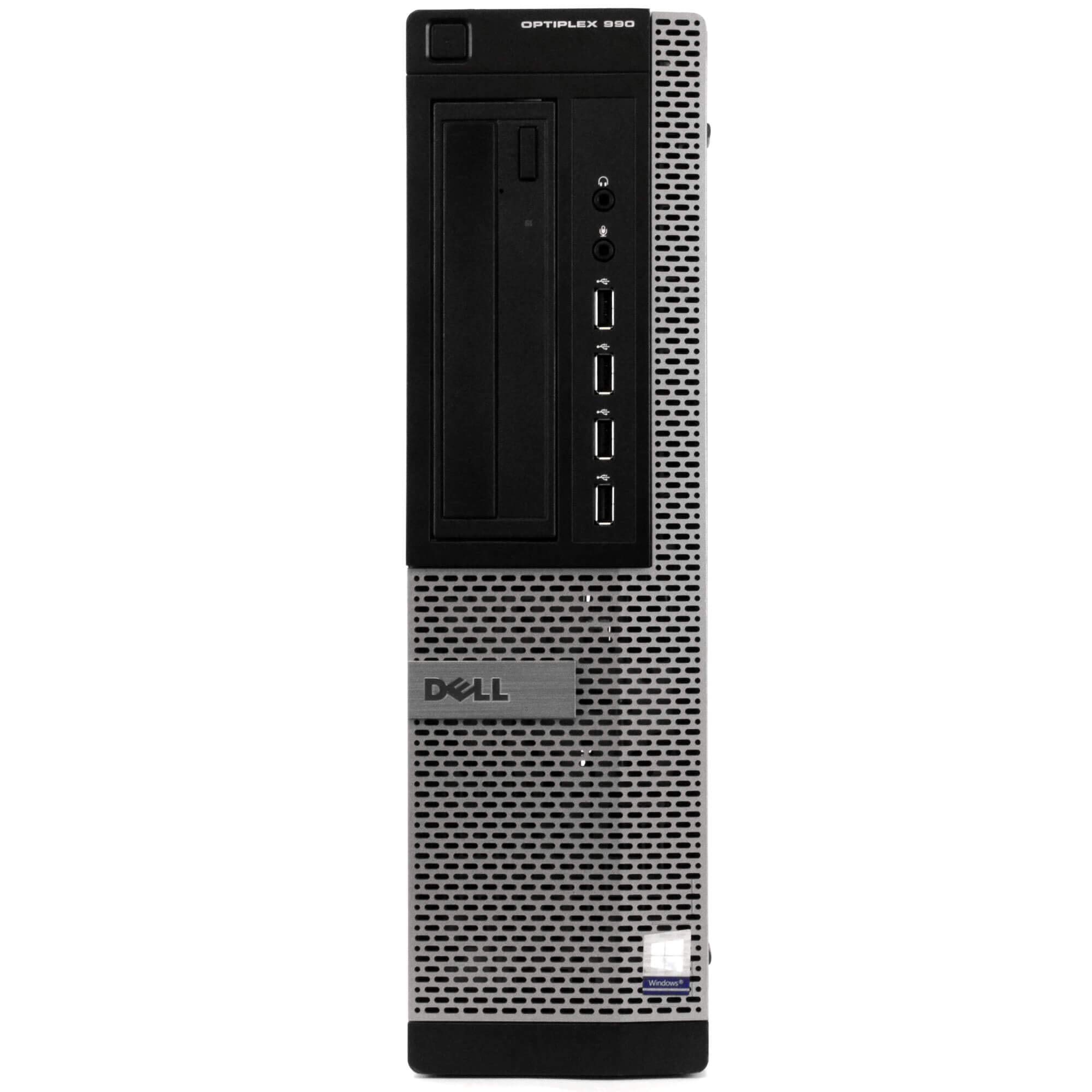Dell Optiplex 990 Desktop PC Bundle With Accessory Pack - Intel Quad Core i5 3.2GHz, 16GB, 2TB Hard Drive, DVD-RW, Windows 10 Pro, USB WiFi & Bluetooth, Keyboard, Mouse (Renewed)