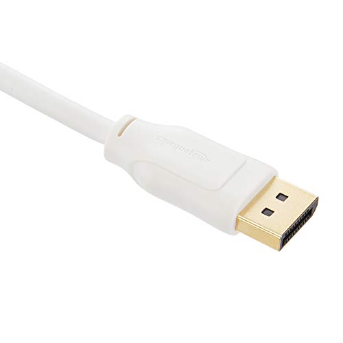 Amazon Basics DisplayPort to DVI Adapter 10 pack, White