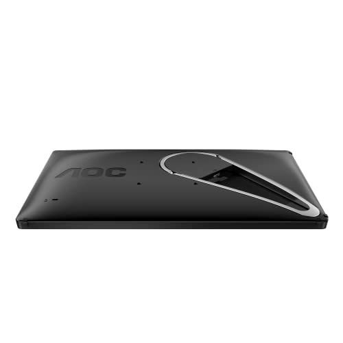 AOC E1659FWU LED monitor - 15.6 inch - 1366 x 768 - 200 cd/m2 - 500:1 (dynamic) - 8 ms - USB - glossy piano black