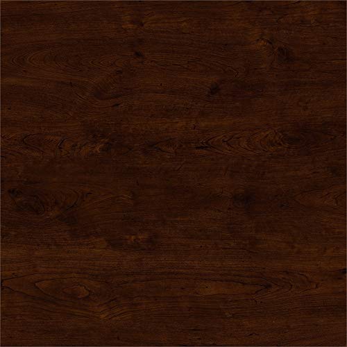 Bush Furniture Ironworks Writing Desk, 48W, Coastal Cherry