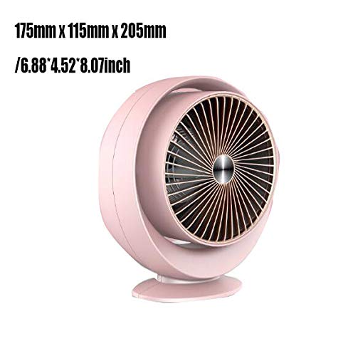 Akabsh Mini Desk Heater, Office Desk Wall-Mounted Dual-Purpose Portable Fast Heating Heater US Version Air Warmer Fan Heaters