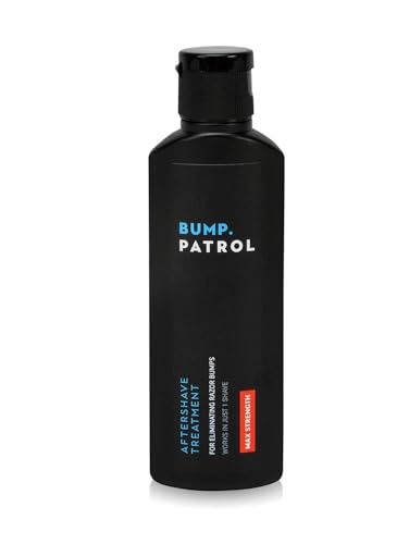 Bump Patrol Maximum Strength Aftershave Formula - After Shave Solution Eliminates Razor Bumps and Ingrown Hairs - 4 Ounces 2 Pack