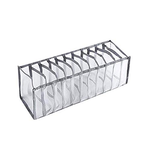 MULINN Breathable Drawer Organizer Closet Underwear Mesh Organizer For Socks Bra Scarves And Lingerie Storage Box