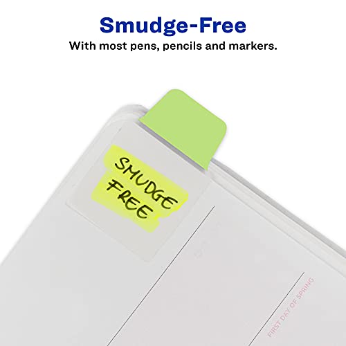 Avery Mini Ultra Tabs, 1" x 1.5", 2-Side Writable, Pastel Purple/Blue/Pink, 40 Repositionable Tabs (74761)