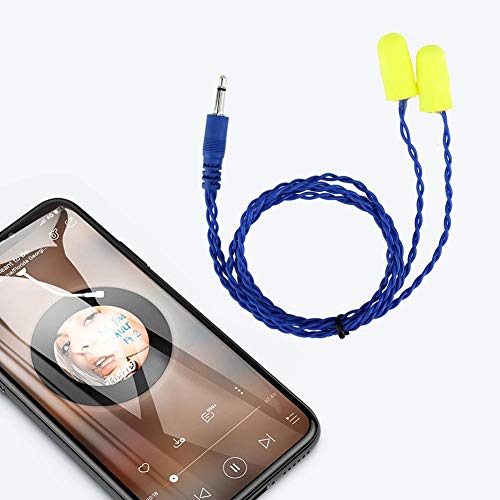 Mono Racing Speaker Sportsman Foam Earbud Auto Racing Mini Noise Reduction Foam Earbuds Headphone Earpads-1/8 Plug